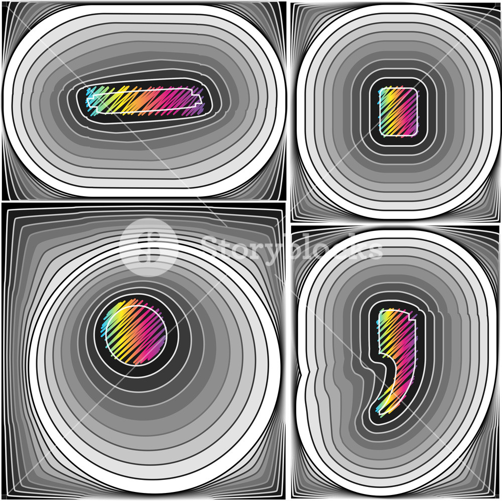 Abstract Font. Vector Illustration Royalty-Free Stock Image - Storyblocks