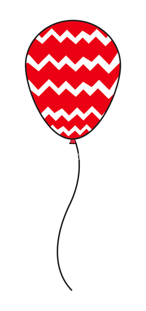 Abstract Striped Balloon Royalty-Free Stock Image - Storyblocks