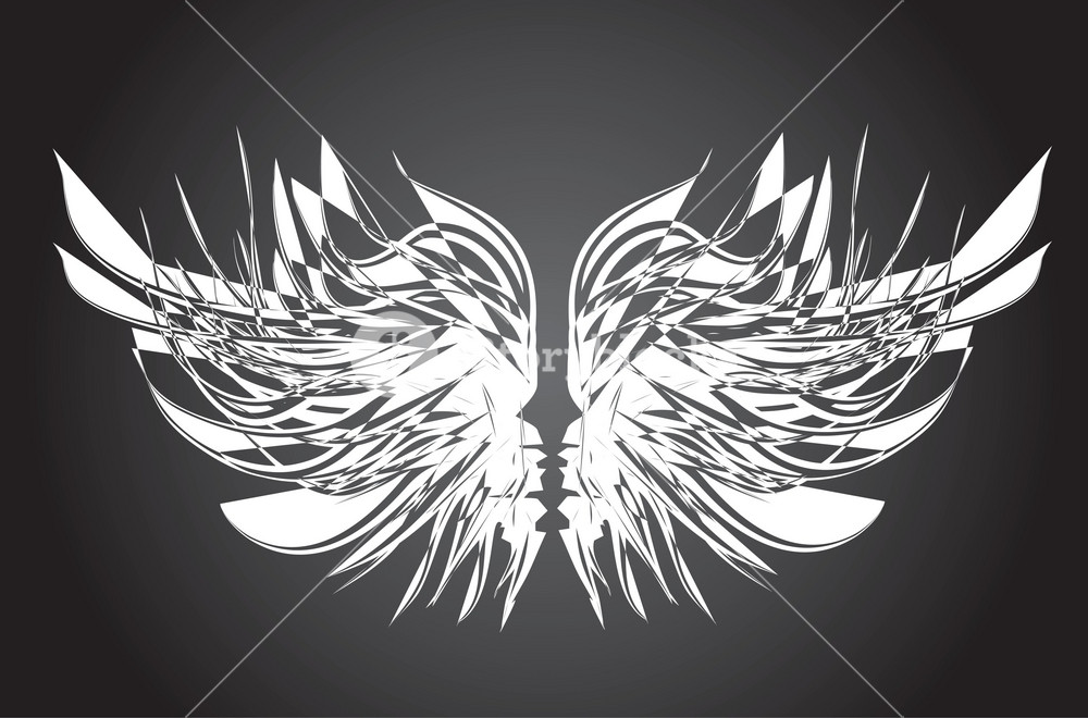 Abstract Wings Royalty-Free Stock Image - Storyblocks