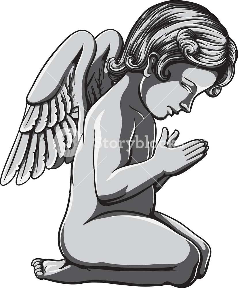 Angel Vector Element Royalty-Free Stock Image - Storyblocks