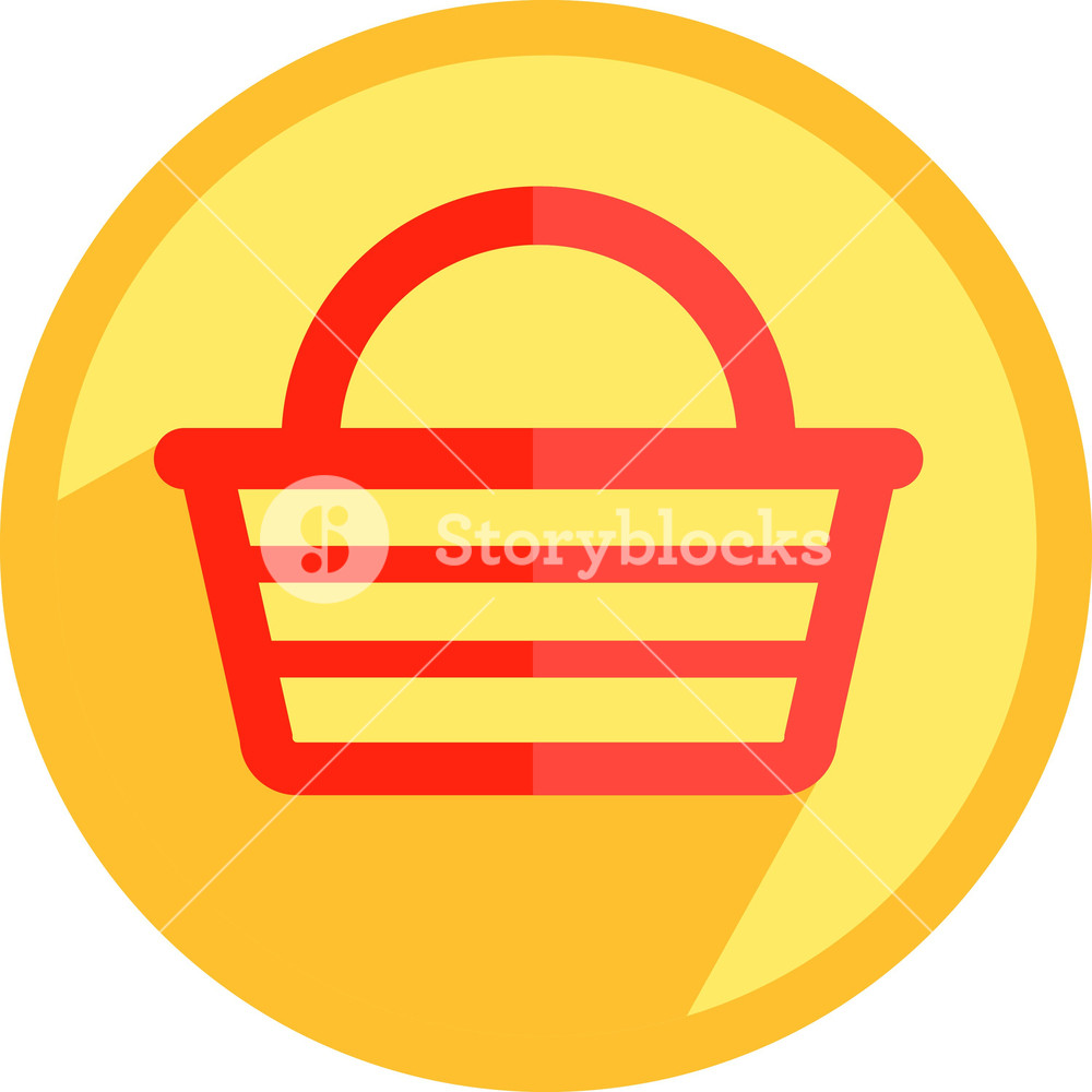 Basket Icon Royalty-Free Stock Image - Storyblocks
