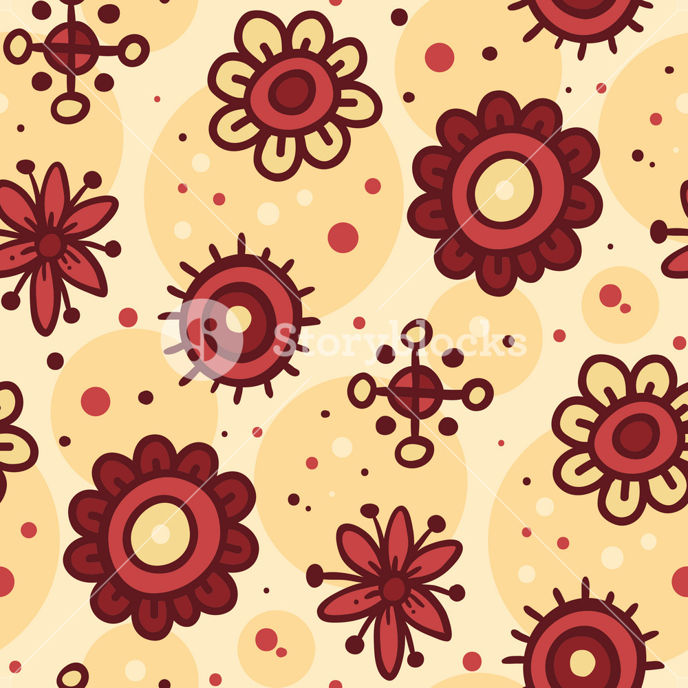 Childish Seamless Background Royalty-Free Stock Image - Storyblocks