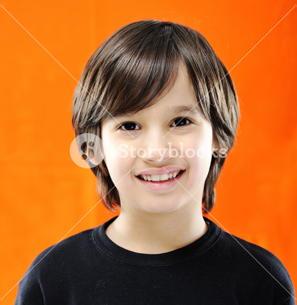 Child portrait Royalty-Free Stock Image - Storyblocks