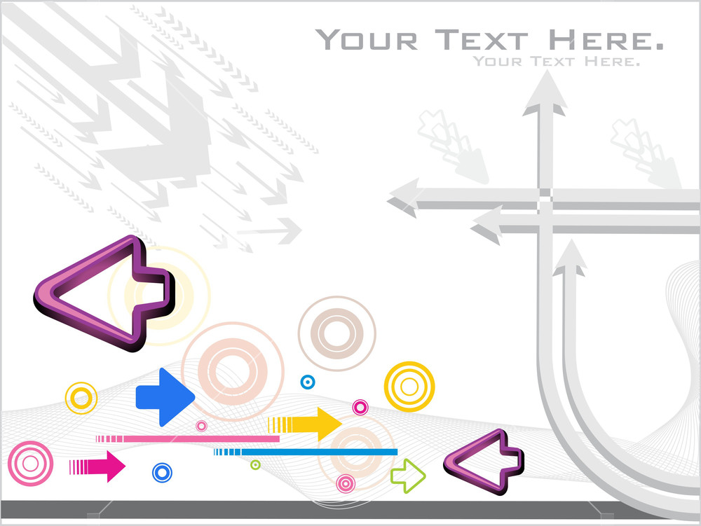 Colorful Arrows Background Royalty-Free Stock Image - Storyblocks