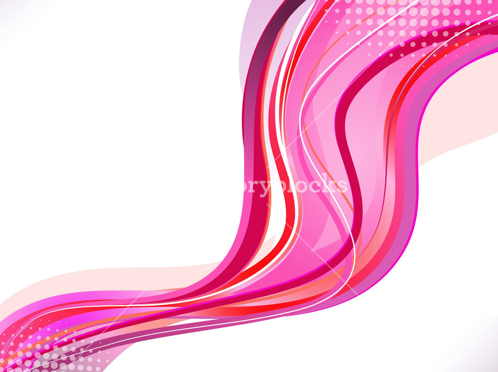 Colorful Waves Vector Illustration Royalty-Free Stock Image - Storyblocks
