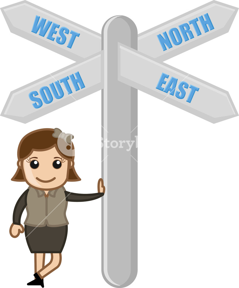 Direction Sign Board