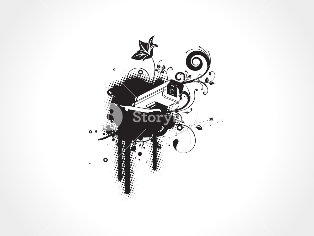 Floral Vector Wallpaper With Nice Elements Royalty-Free Stock Image ...