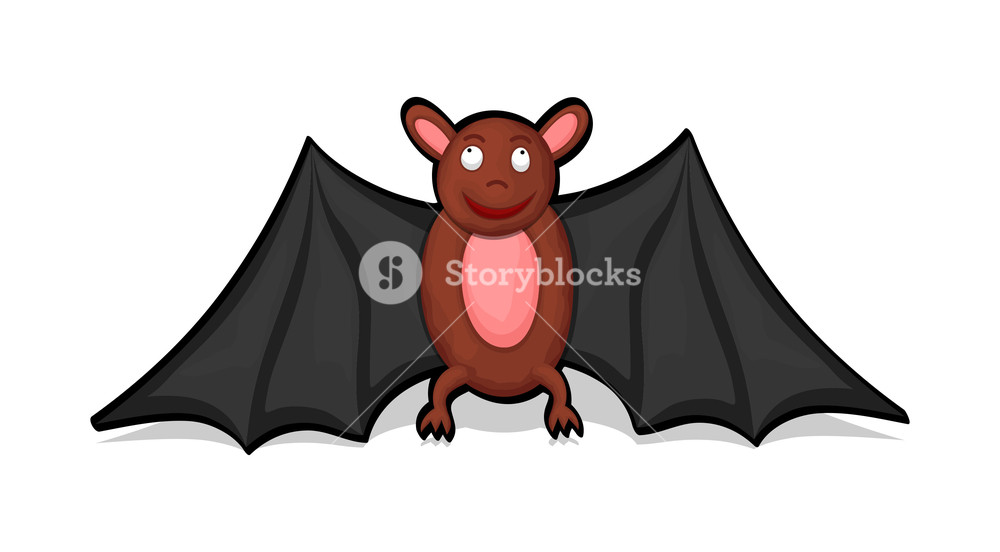 Funny Bat Royalty-Free Stock Image - Storyblocks