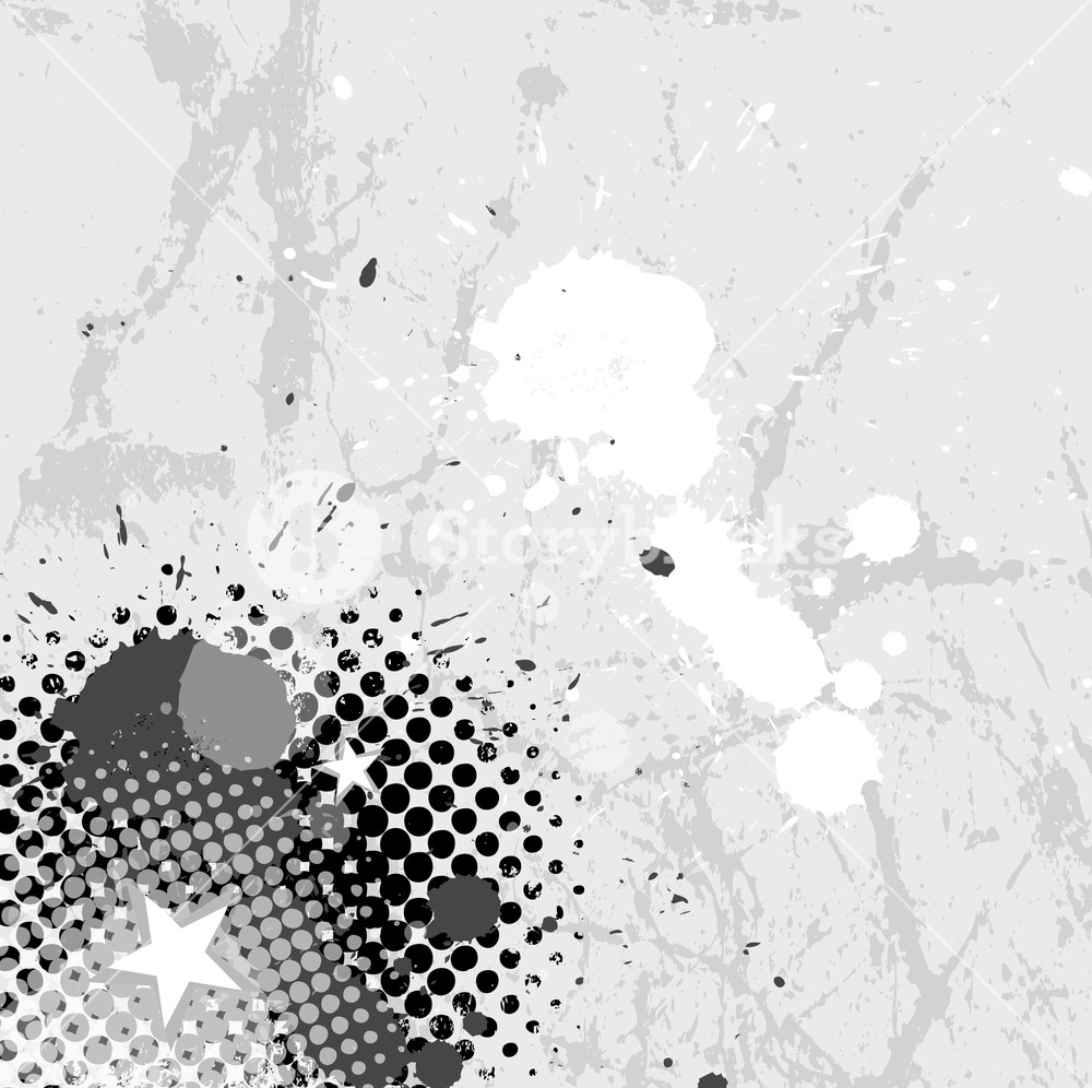 Grunge Halftone Background Royalty-Free Stock Image - Storyblocks