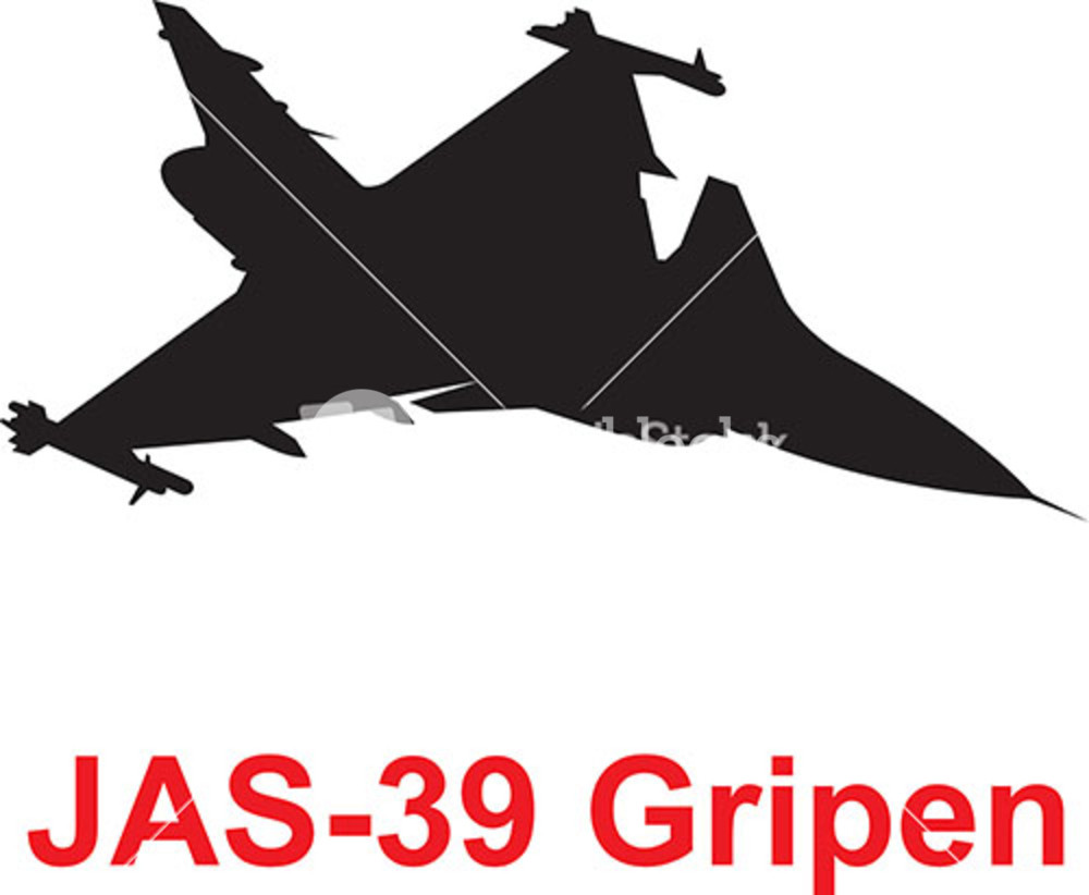 Jas-39 Gripen Royalty-Free Stock Image - Storyblocks