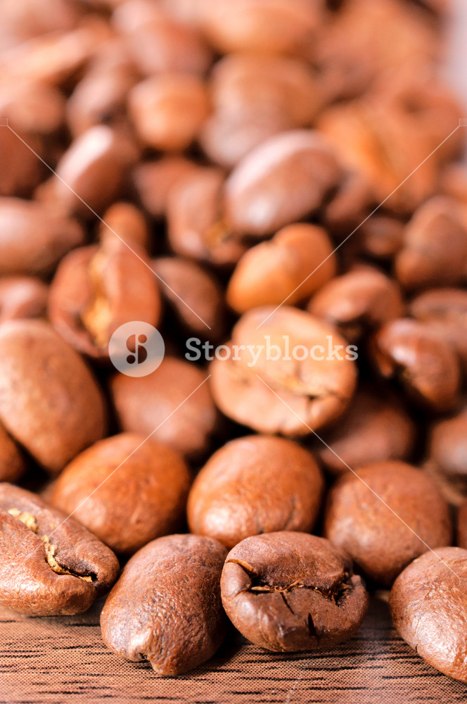 Raw Coffee Royalty-Free Stock Image - Storyblocks