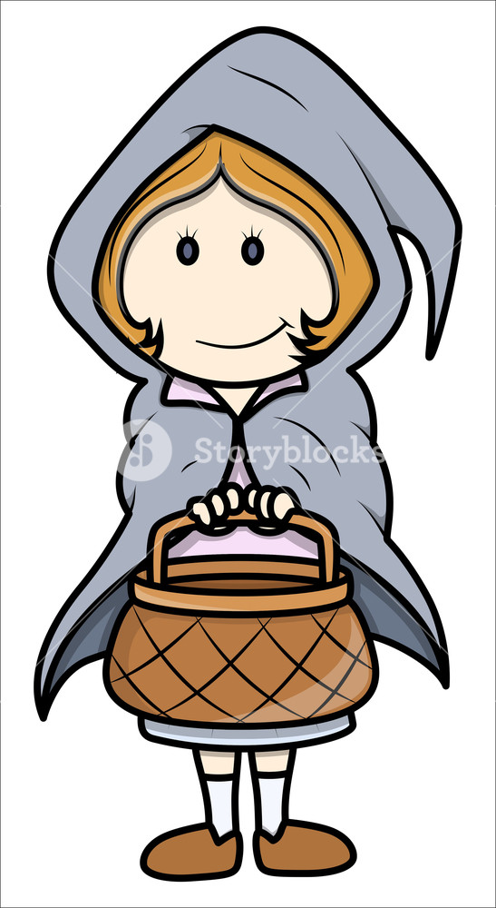 Colonial Woman Cooking Clipart
