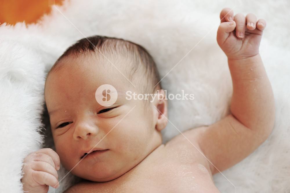 Newborn baby Royalty-Free Stock Image - Storyblocks