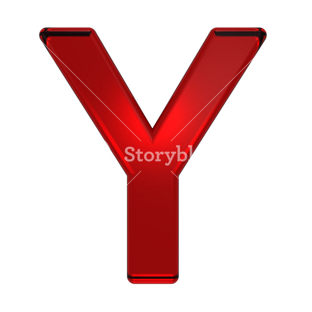 One Letter From Ruby Alphabet Set Royalty-Free Stock Image - Storyblocks