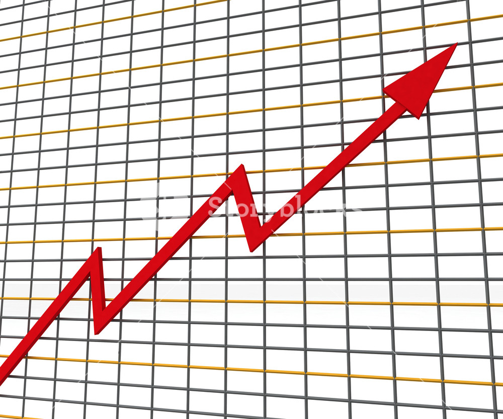 Red Graph Shows Profit Line Royalty Free Stock Image Storyblocks