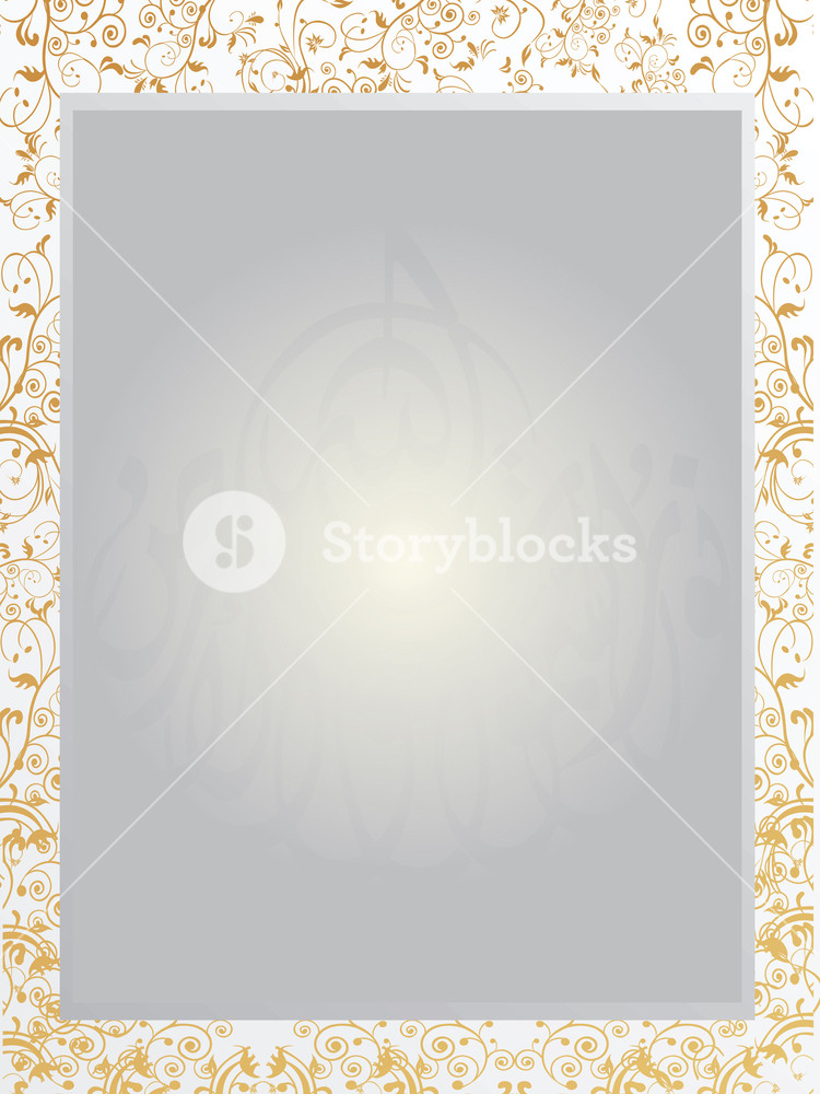 Retro Frame For Holly Words Royalty-Free Stock Image - Storyblocks