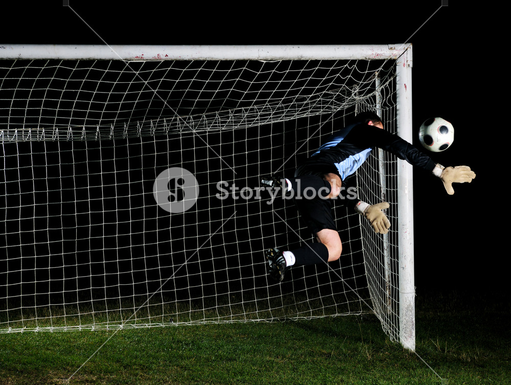 Goalkeeper Royalty-Free Stock Image - Storyblocks