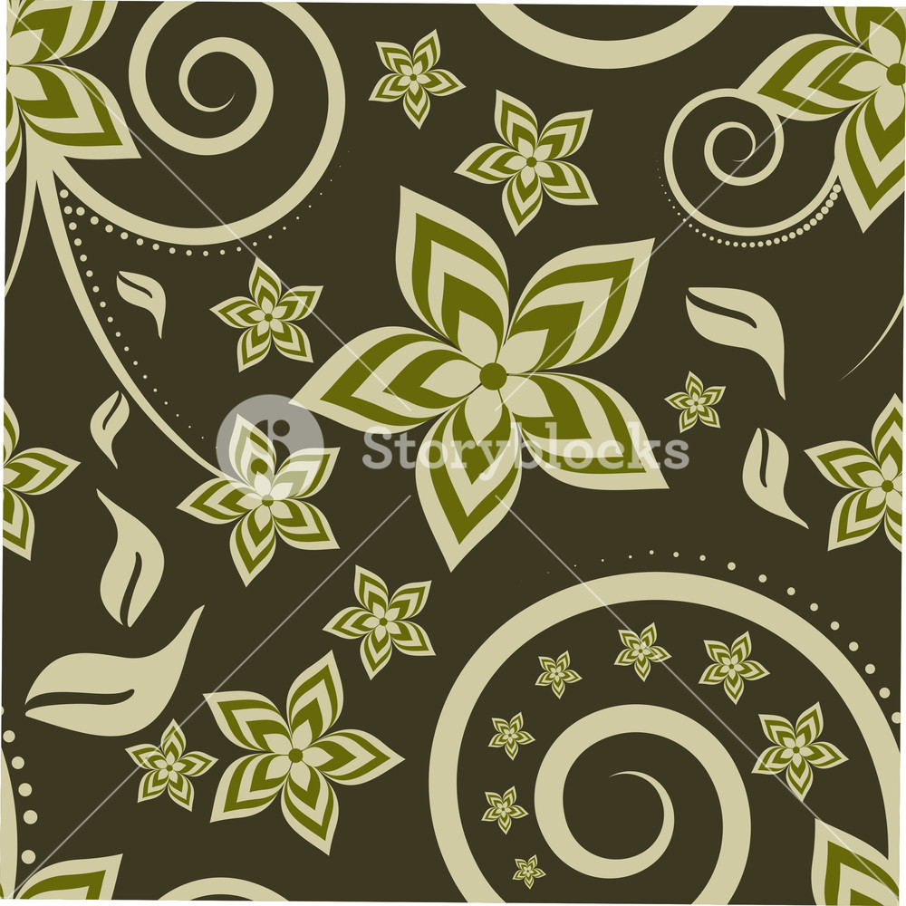Seamless Floral Pattern Abstract Background Royalty-Free Stock Image ...