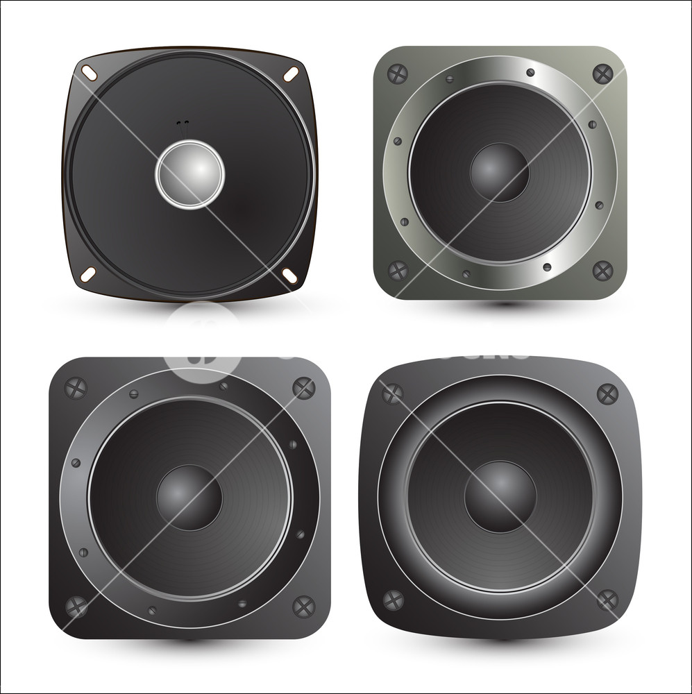 Speakers Vectors Royalty-Free Stock Image - Storyblocks