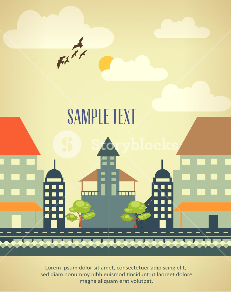 Vector Background Illustration (editable Text) Royalty-Free Stock Image ...