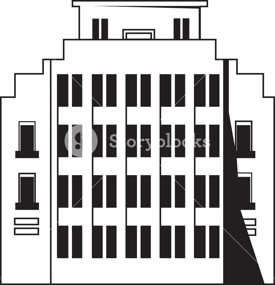 Vector Building Royalty-Free Stock Image - Storyblocks