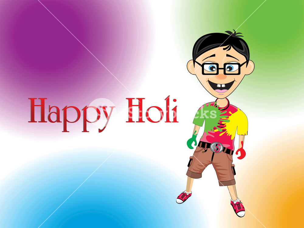 Vector Illustration For Colorful Day Royalty-Free Stock Image - Storyblocks