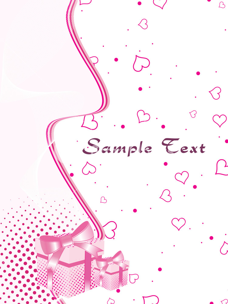 Vector Illustration Of Love Background Royalty-Free Stock Image ...